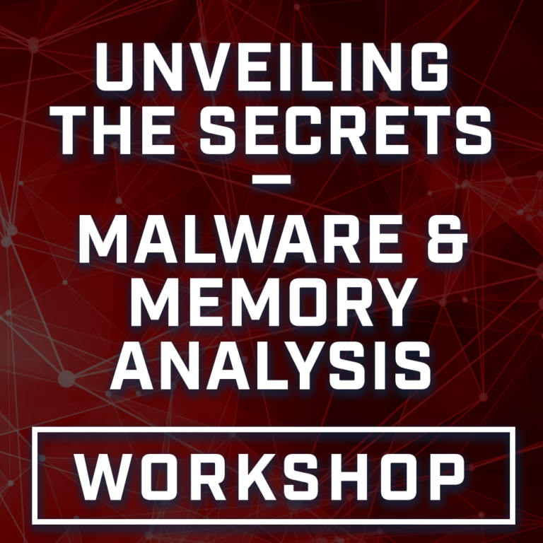 Unveiling the Secrets - Malware and Memory Analysis - Workshop - EC ...